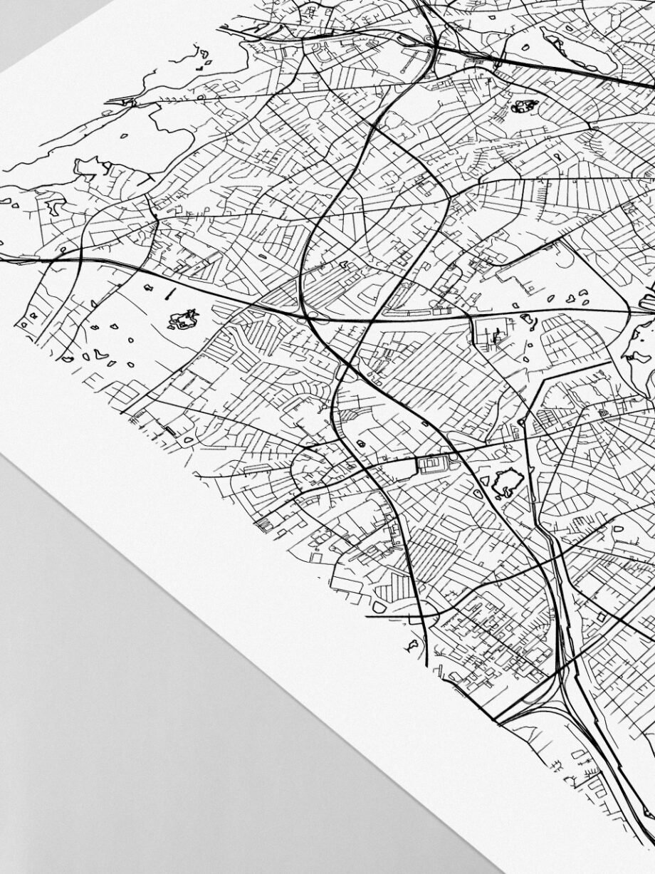 Copenhagen Map Poster - Milly Studio