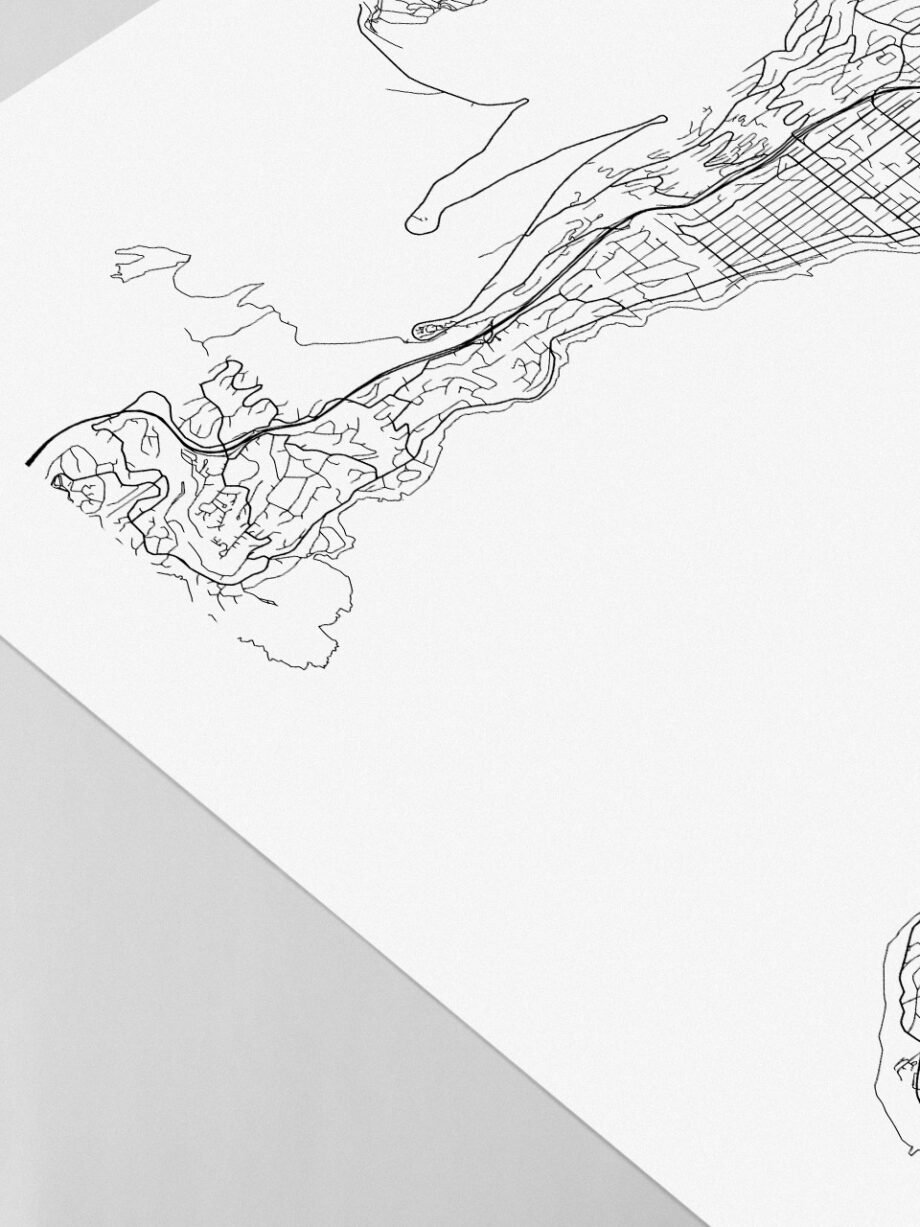 Vancouver Map Poster - Milly Studio